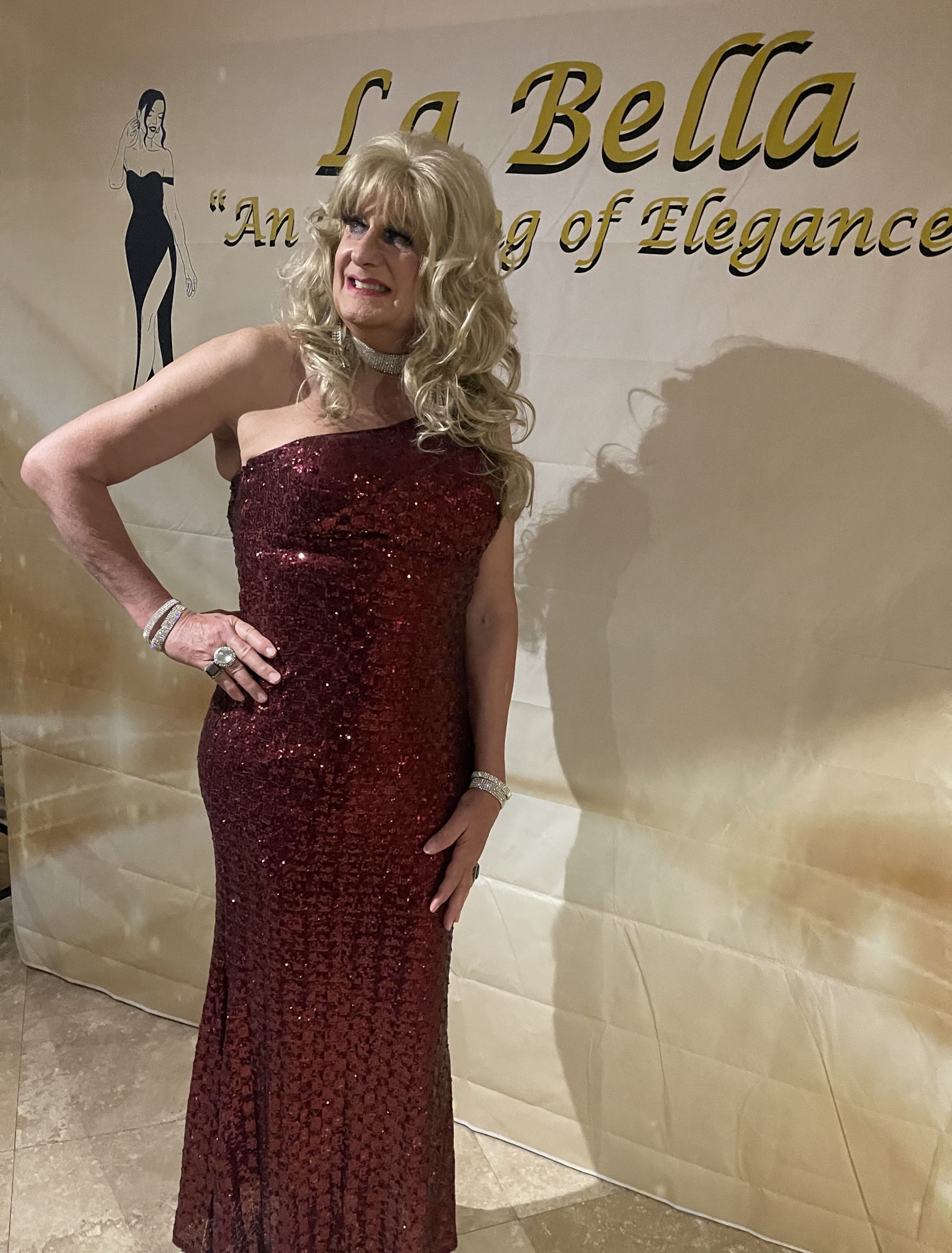 Paulette and I started discussing crossdressing elegance